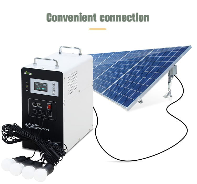 Off grid solar system ESS Solar Inverter With Battery 300va 500va 1Kva ...